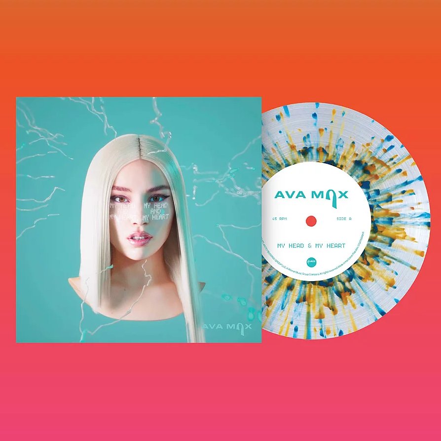 Ava Max - My Head and My Heart 7” Vinyl – Tiger Vault Records