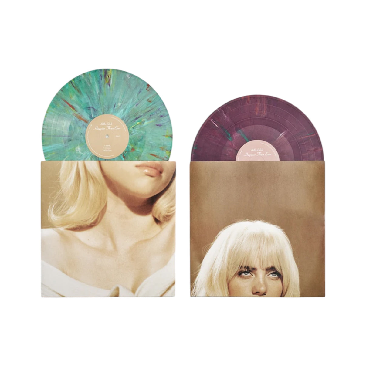 Billie Eilish - Happier Than Ever (Recycled Eco Mix) LP Vinyl Record ...