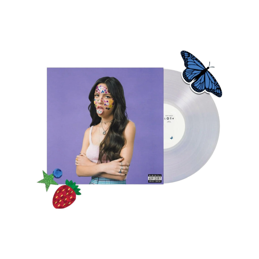 Olivia Rodrigo - Sour (Clear) LP Vinyl Record – Tiger Vault Records